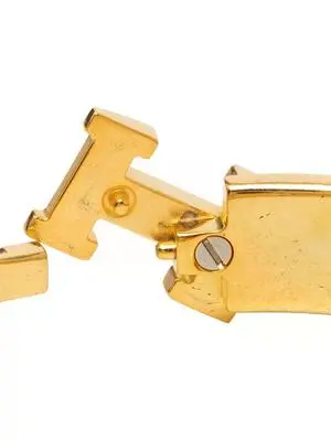 Hermès Narrow Enamel Clic H Bracelet Pm