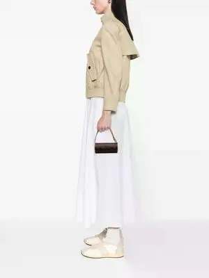 LOUIS VUITTON Monogram Papillon Pochette Handbag - Brown