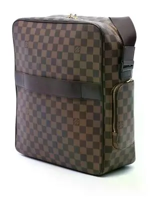LOUIS VUITTON Damier Ebene Olav Gm Crossbody Bag
