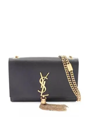 Saint Laurent Kate Mini Tassel Shoulder Bag - Black