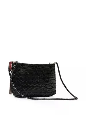 VIPERA Goya Woven Leather Clutch Bag