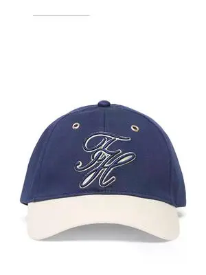 Tommy Hilfiger Embroidered Monogram Baseball Cap - Blue
