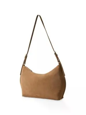 Claudie Pierlot Suede Leather Bag - Brown