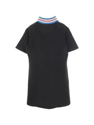 LOUIS VUITTON Half-zip Short-sleeve Mini Dress