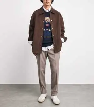 Polo Ralph Lauren Cotton-linen Polo Bear Sweater