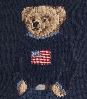 Polo Ralph Lauren Cotton-linen Polo Bear Sweater