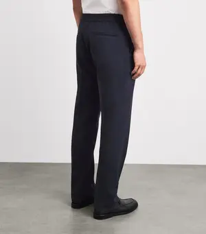 Paul Smith Wool Hopsack Tailored Trousers