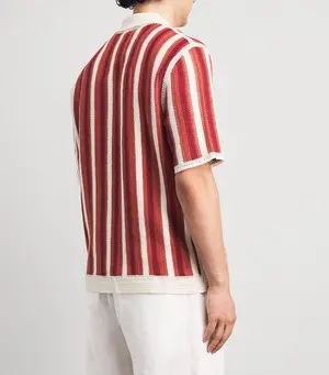 WAX LONDON Crochet Stripe Shirt