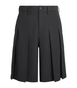 Issey Miyake Pleated Cornice Shorts