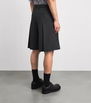 Issey Miyake Pleated Cornice Shorts