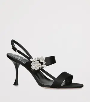 ROGER VIVIER Embellished Belle Vivier Slingback Sandals
