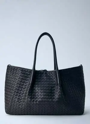 Bottega Veneta Large Pinacoteca Shopping Bag - Multicolor