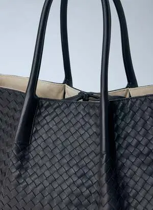 Bottega Veneta Large Pinacoteca Intrecciato Tote Bag - Multicolor