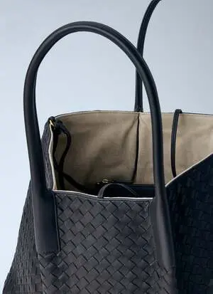 Bottega Veneta Large Pinacoteca Intrecciato Tote Bag - Multicolor