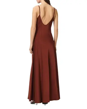 ALLSAINTS Irina Maxi Dress - Rust Brown