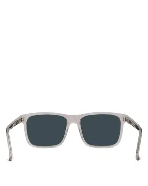 Vuarnet Belvedere Rectangular Sunglasses, 57mm - Brown/brown