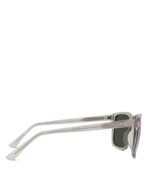Vuarnet Belvedere Rectangular Sunglasses, 57mm - Brown/brown