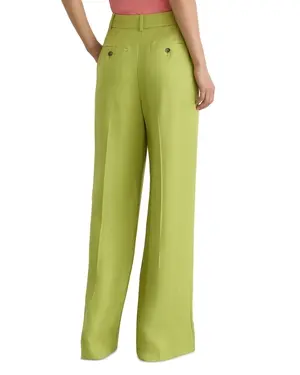 REISS Petite Wide Leg Suit Trousers