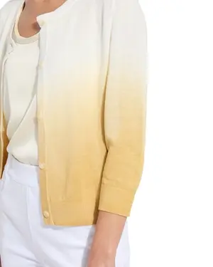 Lyssé Reign Crewneck Cardigan Sweater