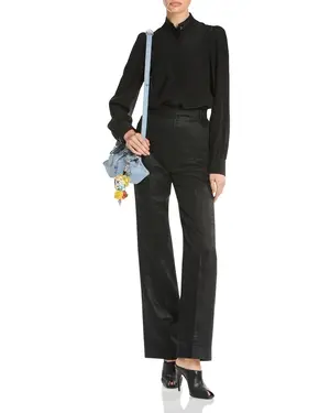 Alexander McQueen Floral Crochet Skelly Charm