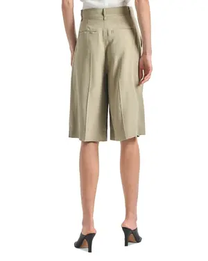 Derek Lam 10 Crosby Maddox Pleated Bermuda Shorts
