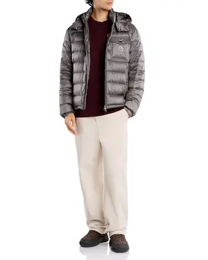 Moncler Verith Hooded Short Down Jacket