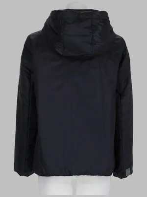 Max Mara Hooded Jacket In Water-repellent Canvas