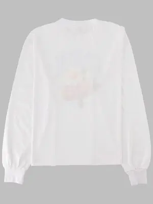 GANNI Strawberry Print Long Sleeve T-shirt
