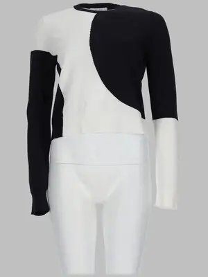 Max Mara Maglia Aderente In Viscosa Crêpe