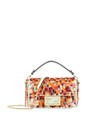 Fendi Borsa "baguette" Mini - Multicolour