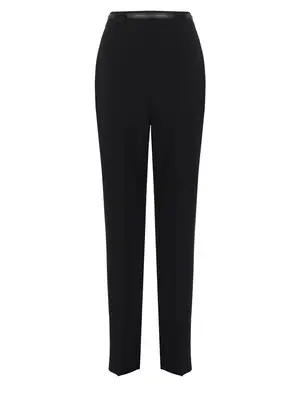 Max Mara Pantalone Carrot In Cady Tecnico