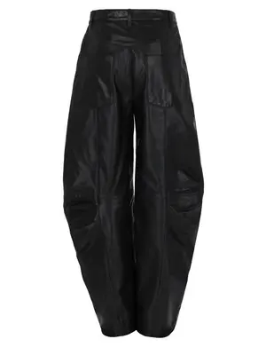 ROTATE BY BIRGER CHRISTENSEN Leather Cargo Pants