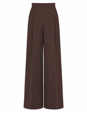 Max Mara Wide Leg Trousers - Brown
