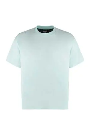 Bottega Veneta Cotton Ribbed Collar T-shirt For