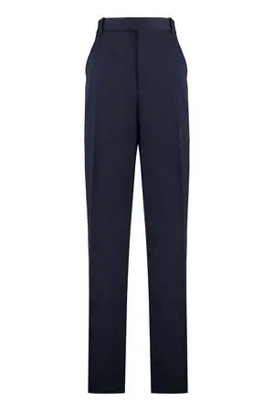 Bottega Veneta Tailored Wool Trousers For - Blue