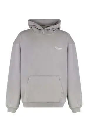 REPRESENT Oversized Hooded Sweatshirt - Grey