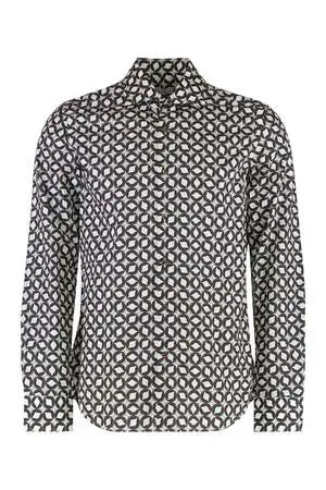 SONRISA Printed Cotton Shirt - Multicolor
