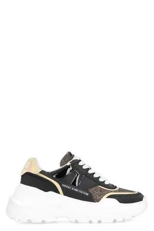 Versace Speed Track Low-top Sneakers - Black