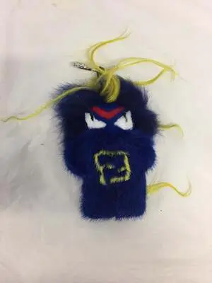 Fendi Bag Bugs Charm Leather - Multicolor