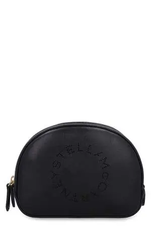 Stella McCartney Logo Wash Bag - Black