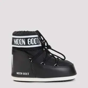 Moon Boot Icon Low Mini Nylon Boot - Black