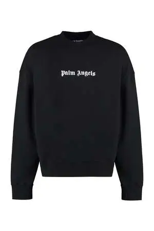 Palm Angels Cotton Crew-neck Sweatshirt