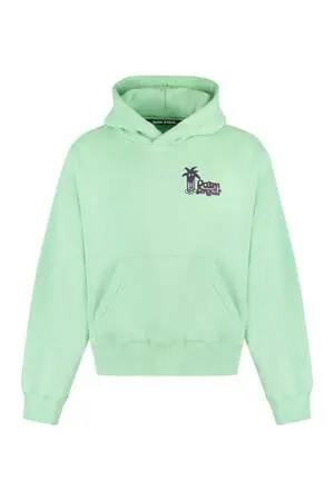Palm Angels Douby Logo-print" Cotton Hoodie