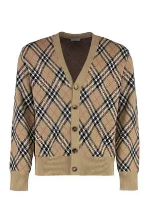 Burberry Wool Cardigan - Beige