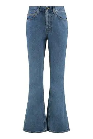 Burberry High Rise Bootcut Jeans