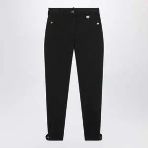 Burberry Herringbone Stretch Cotton Jodhpurs