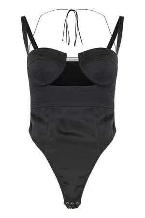 Anna October Body In Satin - Black