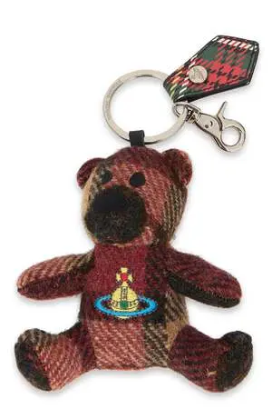 VIVIENNE WESTWOOD Teddy Bear Keychain - Multicolor