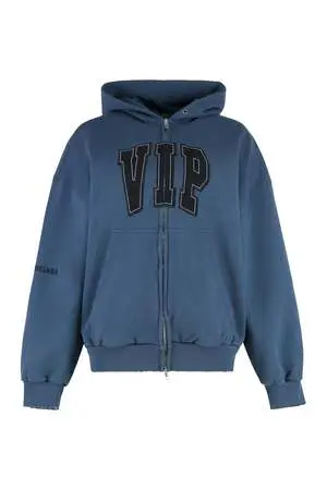 Balenciaga Vip Pulled Zip-up Hoodie