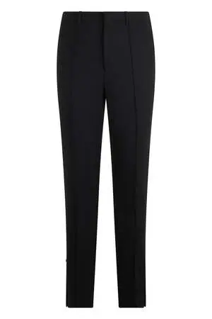 Celine Slim Trousers In Stretch Wool Gabardine